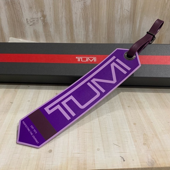Tumi | Bags | Tumi Bold Purple Luggage Tag New In Box | Poshmark